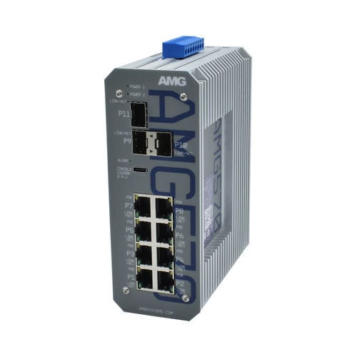 Managed ethernet switch - AMG570-4GBT-4G-3S-P360 - AMG Systems - 11 ...