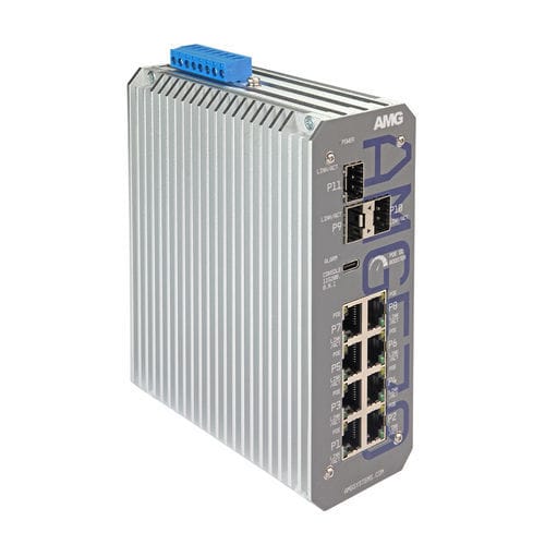 Managed ethernet switch - AMG570-8GAT-3S-P90-LV - AMG Systems - 11 ...
