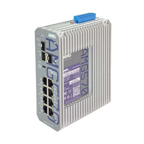 Managed ethernet switch - AMG570-2GBT-4GAT-2G-3S-P190-LV - AMG Systems ...
