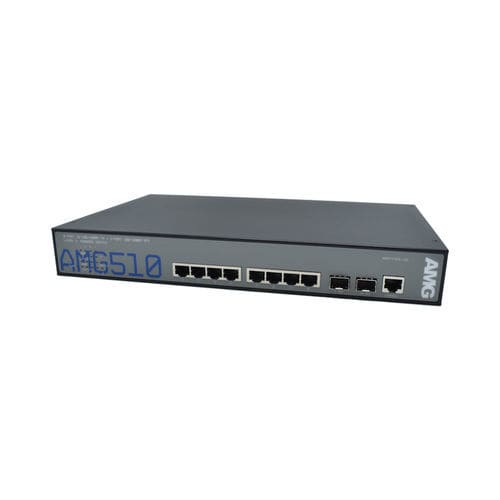 Managed ethernet switch - AMG510-8G-2S - AMG Systems - 10 ports ...