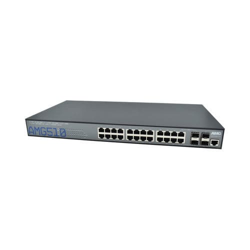 Managed ethernet switch - AMG510-22G-2C-2S - AMG Systems - 26 ports ...