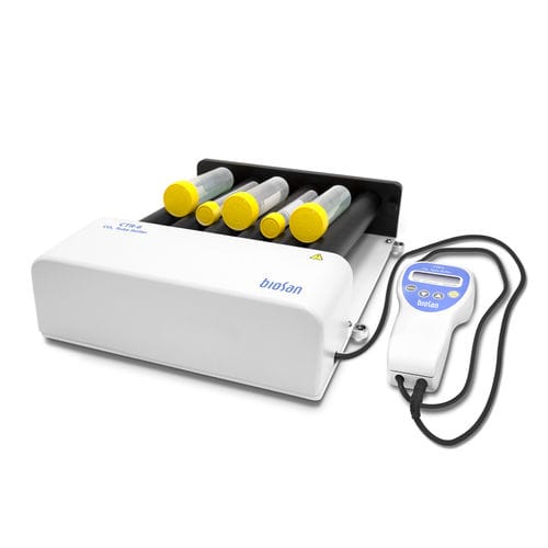 Roller laboratory shaker - CTR-6 - Biosan - rocking / mixing / CO2