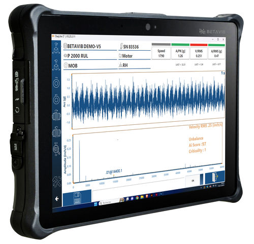 Condition monitoring device - VIBWORKS LT - Betavib - vibration / temperature / pressure