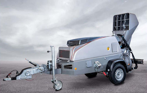 Screed mixing and coveying machine - MIXMAN D4B - AM3P Projection