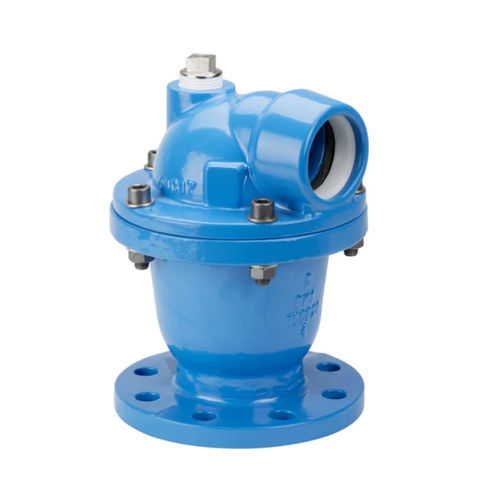 Gas relief valve - 9837 - Hawle - for air / stainless steel / cast iron