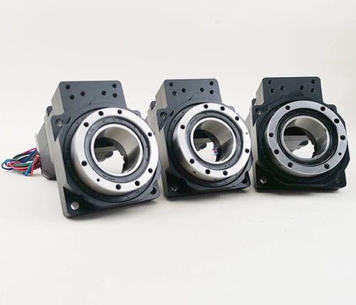 Hollow rotary table - Hansheng Automation (Dongguan) Co., Ltd. - electric / horizontal / mechanical