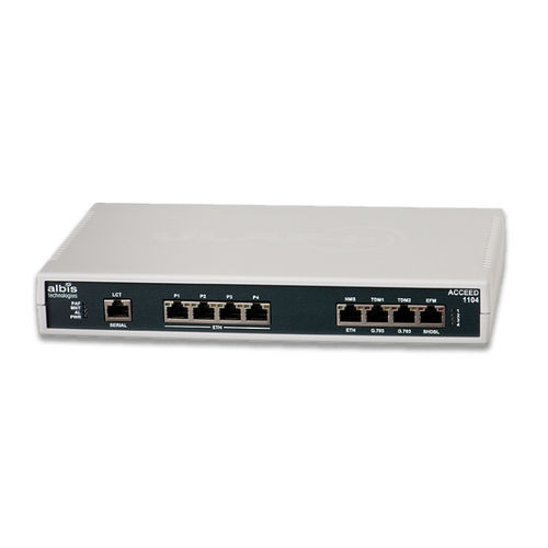 Managed ethernet switch - ACCEED 1104 - acconic AG - 9 ports / desktop / traffic management