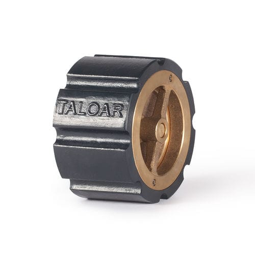 Water check valve - CF600-V - Taloar - wafer / cast iron / bronze