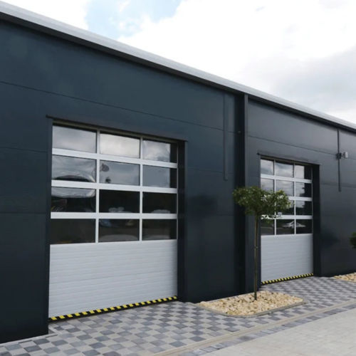 Sectional door - KAPISAN ENDÜSTRİYEL KAPI SİSTEMLERİ - aluminium ...