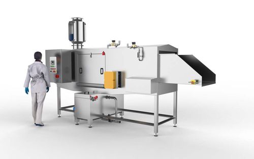 Spray washing tunnel - CM Process Solutions LLC - rinsing / plastic ...