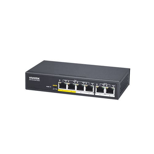 Unmanaged ethernet switch - AW-FET-060D-065 - vivotek - 6 ports / RJ45 ...