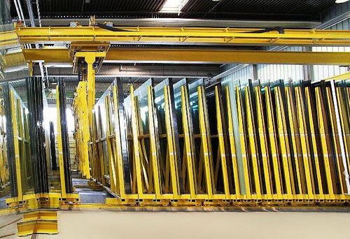 Glass automatic storage system - HEGLA FRANCE - vertical / compact