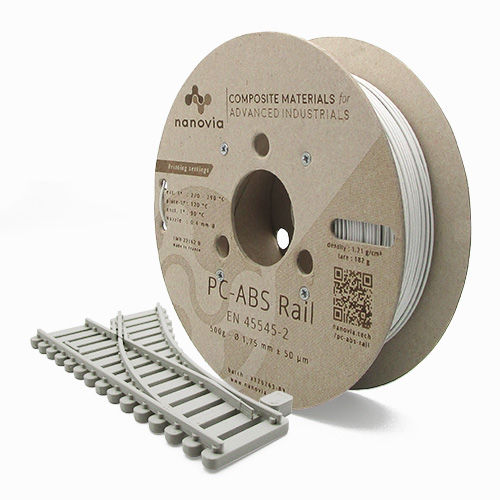 3D printer PC filament - ICONIC - 1,75 mm / 2,85 mm / white