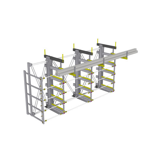 Pull-out shelving - BORDIN - storage warehouse / horizontal storage ...