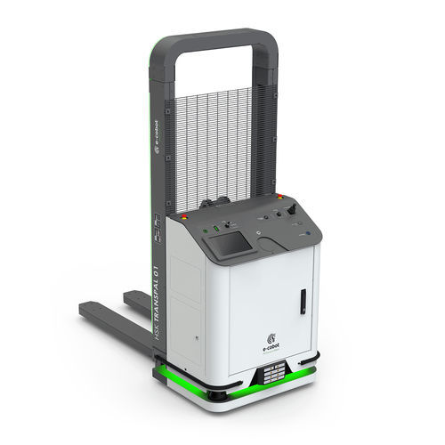 Pallet handling AMR - HUSKY TRANSPAL - E-COBOT - transfer / lifting