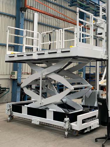 Fixed scissor lift platform - EYHER S.L. - electric / hydraulic / for ...