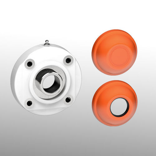 Polypropylene bearing housing - UCFC 207 - Tecom - PA / NBR / nickel ...