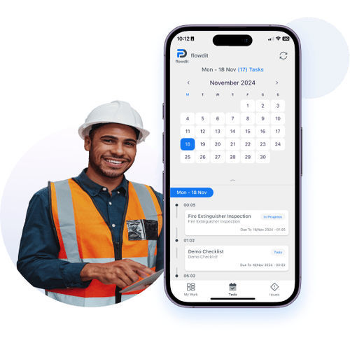 Automation mobile app - Task Management - flowdit - management / creation / inspection