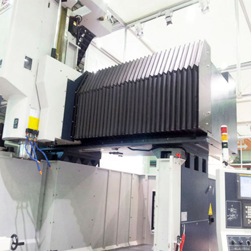 Flat protective bellows - Mega bellows - plastic / for machines