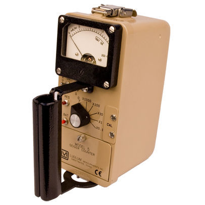 Geiger-Muller counter with analog display - 5 - LUDLUM - portable