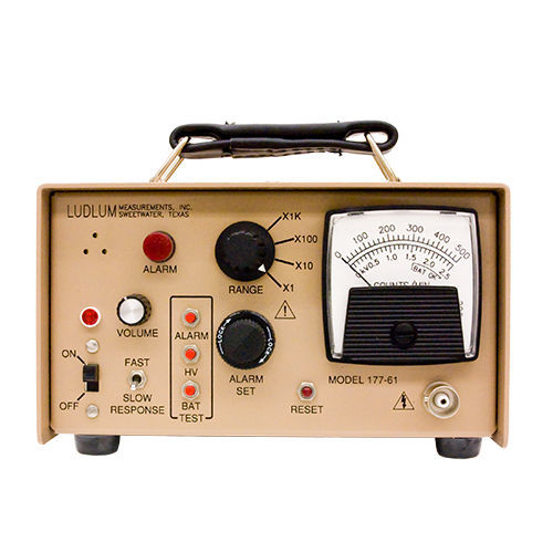 Radiation measuring instrument - Model 177-61 - LUDLUM - benchtop / analog