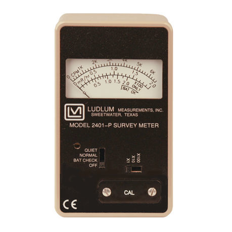 Alpha radiation meter - 2401-P - LUDLUM - beta / gamma