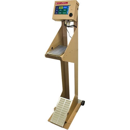 Alpha contamination monitor - 3277HFM - LUDLUM - beta / for feet ...