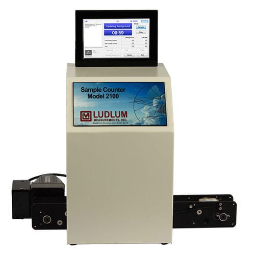Sample counter - 2100 - LUDLUM - gamma / with LCD display / USB