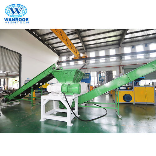 Primary shredder - PNSS series - WANROOE-TECH - double shaft / solid ...
