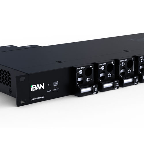 Rack-mount power distribution unit - DCDU - IBAN POWER - configurable ...