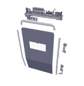 Swing train door - BIDS-S - BODE - electric