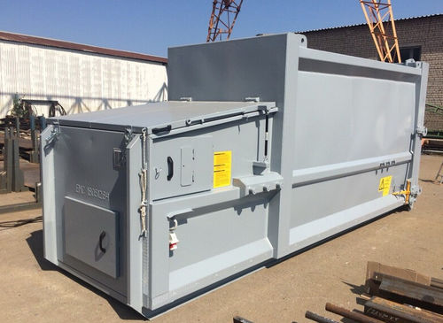Cardboard compactor - EMC MINI - Ecopress group - mobile / hydraulic ...