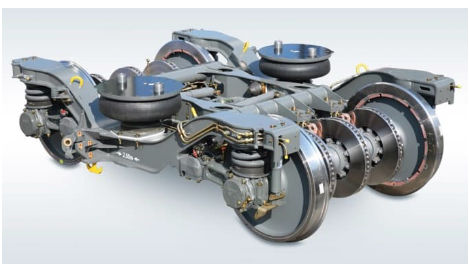 High speed train bogie - SF 500 - Siemens Mobility - 1435 mm / 1520 mm ...