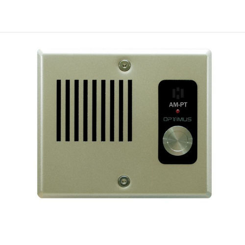 Audio intercom - AM-PT - Optimus - secure / metallic / stainless steel