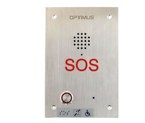 Audio intercom - EP-44SIPH - Optimus - emergency / weatherproof / IP65