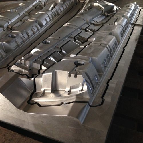 Polyurethane foaming mold - GEM - aluminum alloy / polymer