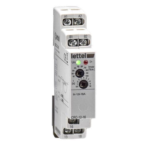 Current protection relay - CRC-12 - Lettel - voltage / power / three-phase