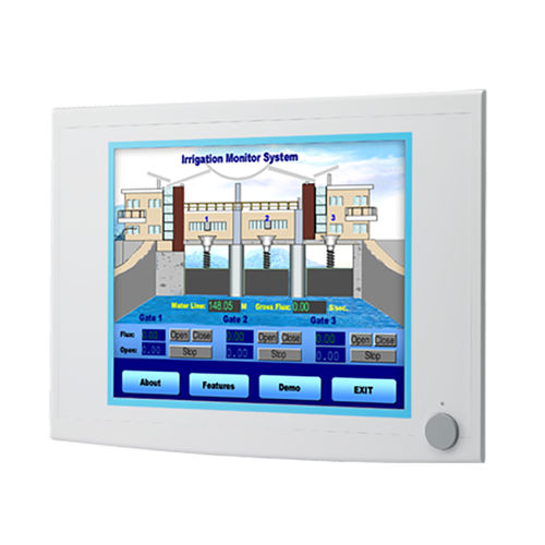 HMI with touch screen - FPM-5151G - ADVANTECH - panel-mount / wall ...