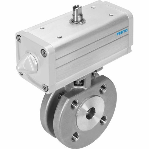 Pneumatic ball valve actuator unit - VZBC - FESTO - quarter-turn / 90 ...