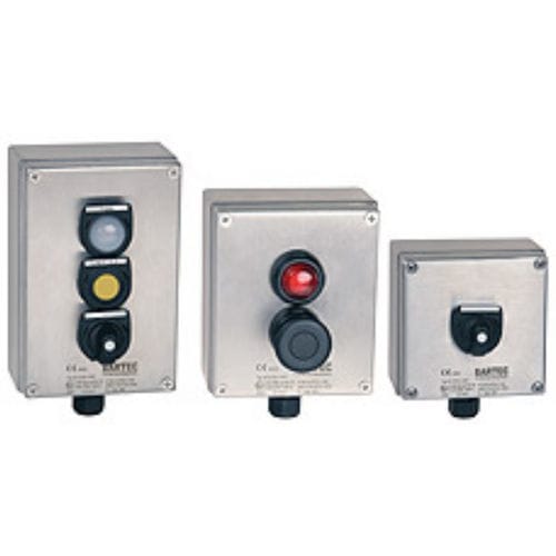 3-button pendant station - BARTEC - IP65 / ATEX / plastic
