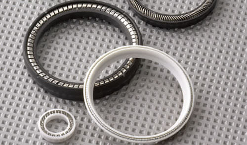 Lipped seal - MSE® - GREENE TWEED - spring-energized / PTFE / circular