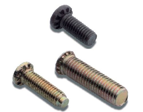 Threaded stud - Clifa series - Kerb Konus - steel / crimp-on