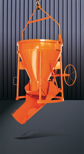 Conical concrete skip - 1020H series - Eichinger Equipement - bottom ...