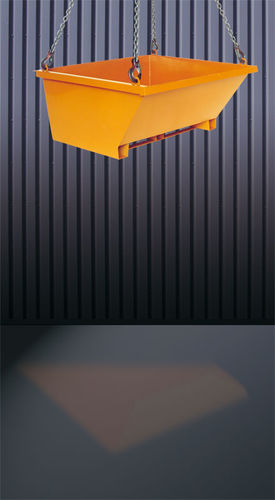 Metal self-discharging boat skip - 1047 series - Eichinger Equipement ...