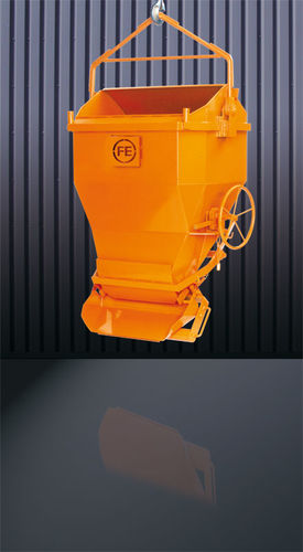 Octagonal concrete skip - 1039H series - Eichinger Equipement - bottom ...