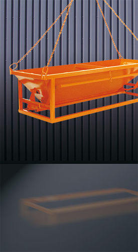 Rectangular concrete skip - 1095 (H) - Eichinger Equipement - bottom ...