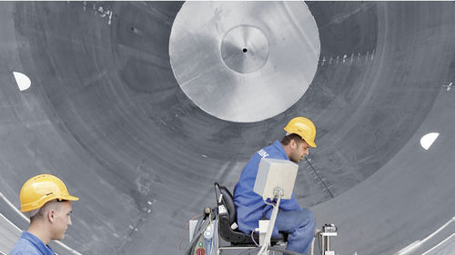 Cone-bottom silo - Panel-Tec - Zeppelin Silos & Systems - welded