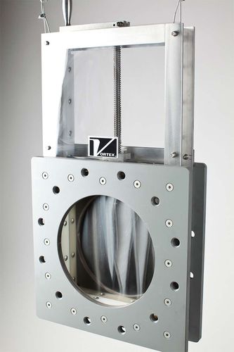 Gate valve - M series - Vortex Global - shut-off / for materials ...