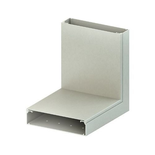 90° angle trunking fitting - LFGIC series - Ebo Systems SAS - rigid / GRP