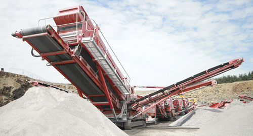 Crusher loading screener - 694+ Hybrid - TEREX Mobile Processing ...